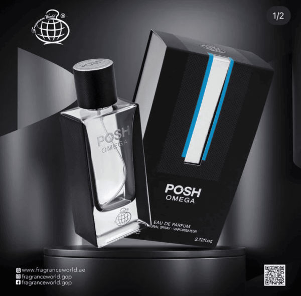 Posh Omega Perfume for Men By Fragrance World - Kaafi Perfumes